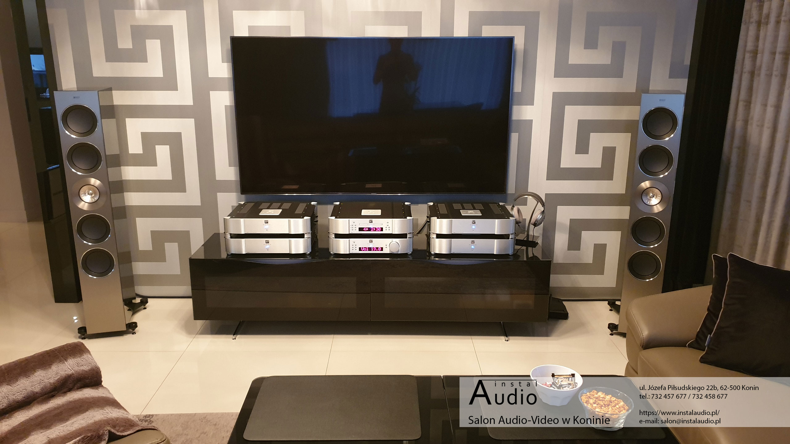 Instalacja 2020r. - Moon Audio oraz Kef Reference